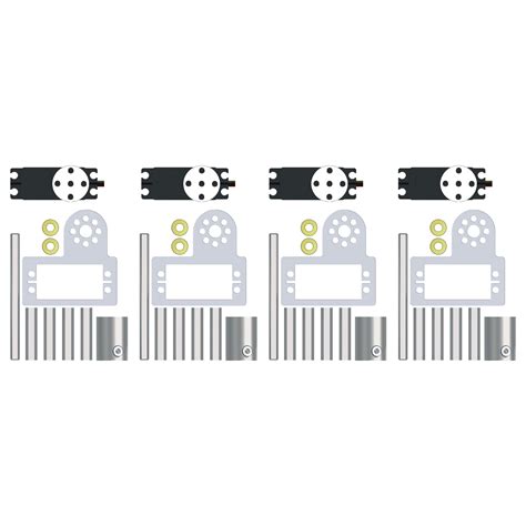 tetrix® max servo motor pack pitsco education