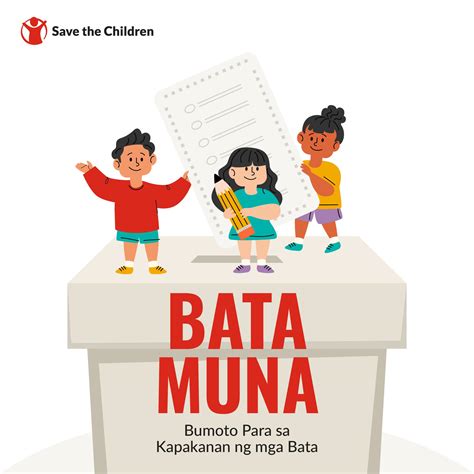 Save Ngayong Halalan Ang Boto Mo Ay Para Sa Kinabukasan Ng Mga Bata