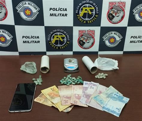 Força Tática de Tupã apreende dois menores de idade traficando crack em