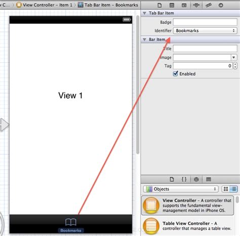 Iosiphone Tab Bar Tab Bar Item Uitabbarcontroller And Multiple