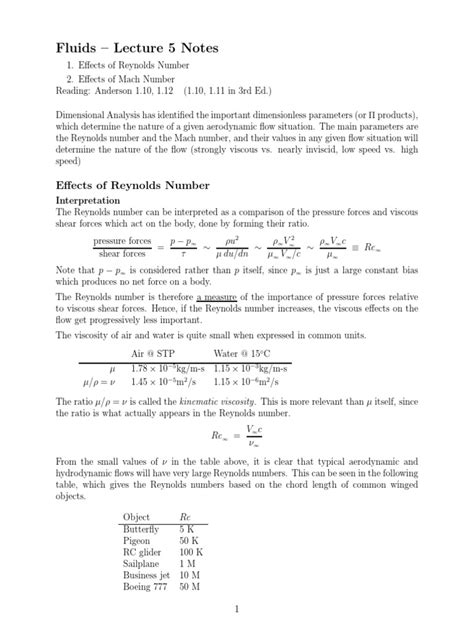 5 Effects Of Reynolds Number Pdf Reynolds Number Boundary Layer