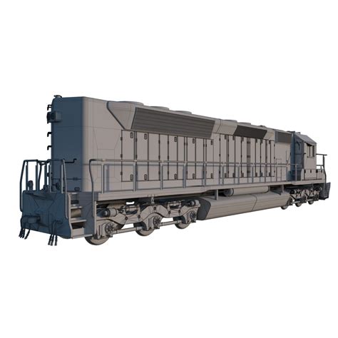 Sd40m 2 3d 모델 60 Blend 3ds Dae Fbx Unknown Free3d