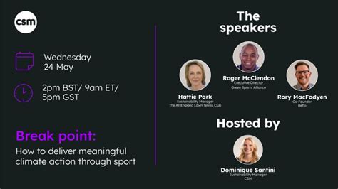 Sarah Riggott Mcim On Linkedin Welcome You Are Invited To Join A Webinar Break Point How To