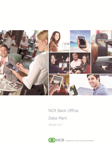 Ncr Back Office Data Mart 13 7 Pdf Intellectual Works