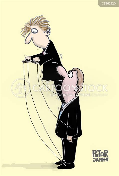 Pulling Strings Cartoons And Comics Funny Pictures From CartoonStock