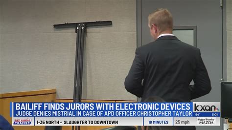 No Mistrial In Apd Officer Case Over Phones Laptop In Deliberation Room