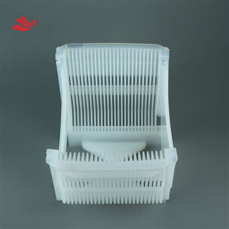 Pfa Customized Wafer Cassette Basket Etcher Supporting Silicon Wafer