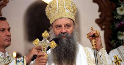 Patrijarh Porfirije Se Oglasio Nakon Zabrane Ulaska Na Kosovo Ta Vrata