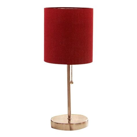 Lámpara Mainstays de Mesa Roja Walmart