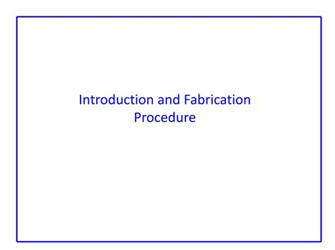 Ppt Fabrication Of Mosfets Powerpoint Presentation Free Download Id9130908