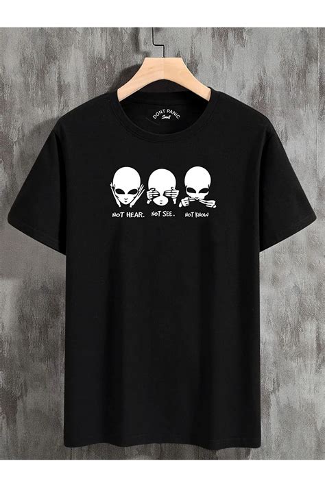 Evomind Unisex Kuru Kafalar Bask L Oversize Siyah T Shirt Fiyat