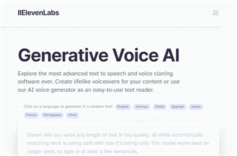 Elevenlabs Ai Review The Free Ai Voice Generator With Affordable