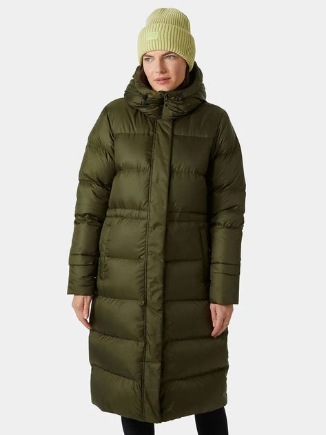 Пуховик зимний длинный женский Helly Hansen W Essence Long Down Coat ...