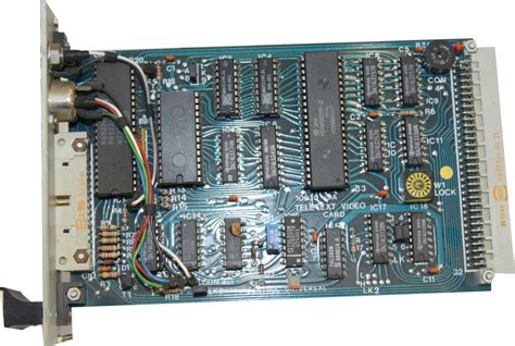Control Universal Teletext Video Card Peripheral Computing History