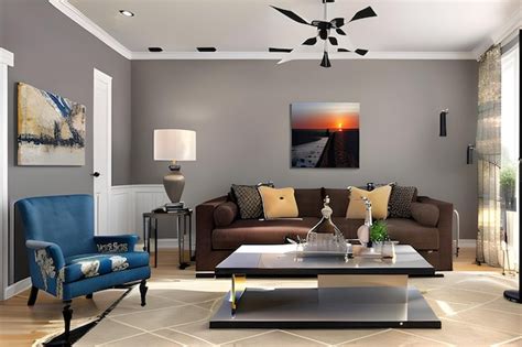 Premium AI Image Living Room Interior Design On A Budget Tips For