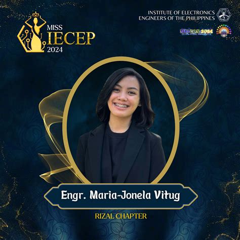 Lets Support Engr Maria Jonela Iecep Rizal Chapter