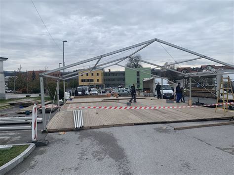 Obvestilo o delni zapori parkirišča nasproti Upravnega centra Logatec ter o nadomestnem