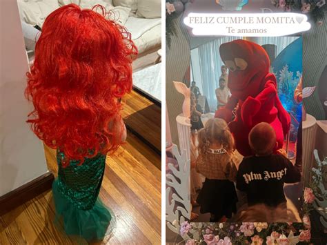 Así fue el cumpleaños de Roma la hija de Dalma Maradona con temática