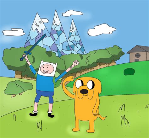 Finn And Jake By Ch42k On Deviantart