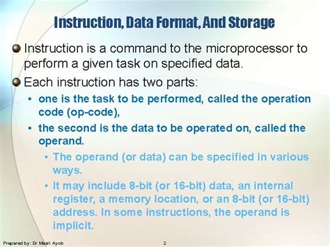 Tk 2633 Microprocessor Interfacing Lecture 3 Introduction To