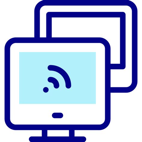 Screen Mirroring Free Technology Icons