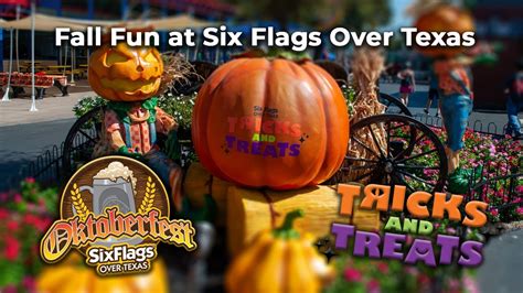 Fall Fun At Six Flags Over Texas Oktoberfest And Tricks And Treats Youtube