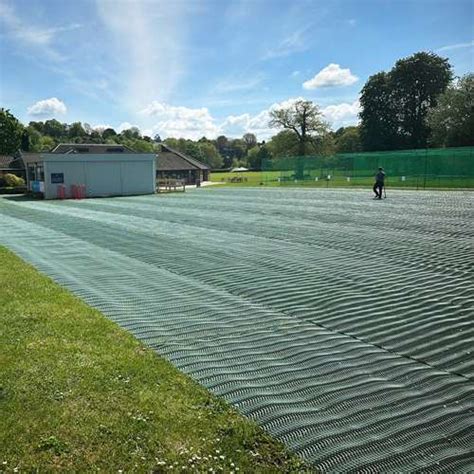 Grass Reinforcement Mesh At Norwich School Grassmats