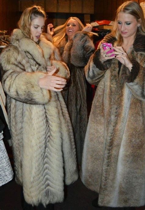 Fox Fur Coat Fur Coats Sexy Fox Fur Coat Fashion Naked Women