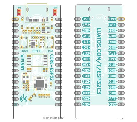 luatos esp32c3 pinout