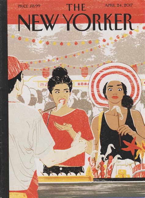 The New Yorker April 24 2017 Cover A Taste For Adventure How Itinerancy Became A Life Style Brand