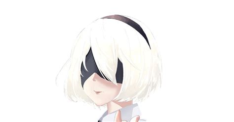 ニーアオートマタ 無題 毎日お絵描きのイラスト Pixiv
