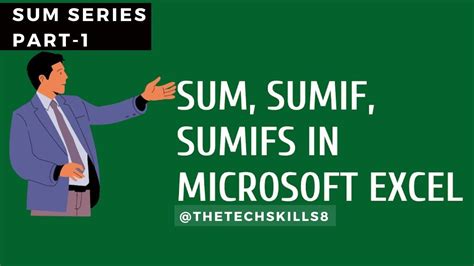 Ms Excel Sum Series In Excel Sum Series Formulas Training In Excel Hindi Part 1
