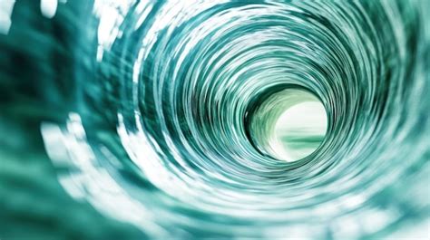 Abstract Water Vortex Premium Ai Generated Image