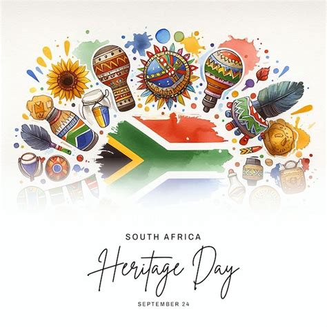 Heritage Day South Africa social media post banner poster template | Premium AI-generated image