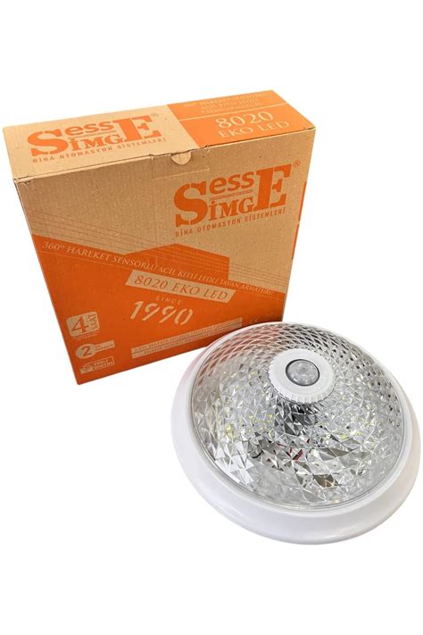 Sİmge Simge 8020 Ledli Sensörlü Acil Adınlatma Kitli Tavan Armatür