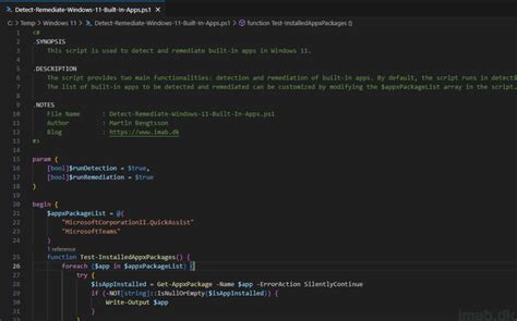 Remove Quick Assist And Other Built In Apps Across Your Enterprise Automatically Using
