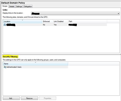Active Directory Which User Execute A Gpo Which Is Granted To
