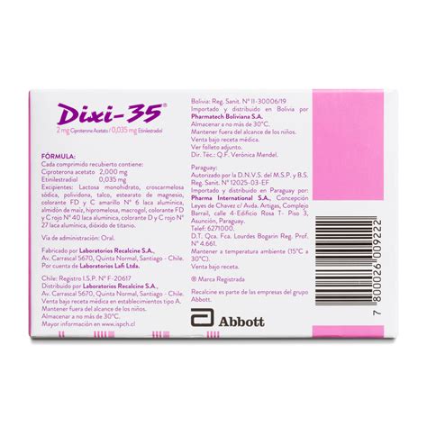 Dixi 35 21 Comprimidos Recub Farmacias Del Dr Simi