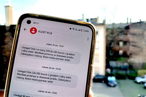 Alerty RCB będą wysyłane częściej i szybciej