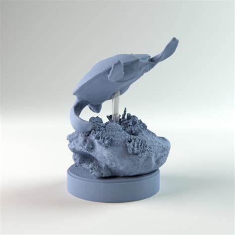 3d Printable Archelon Munching 1 35 Scale Pre Supported Prehistoric