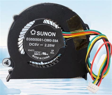 SUNON EG S C S A V W Wires Cooling Fan