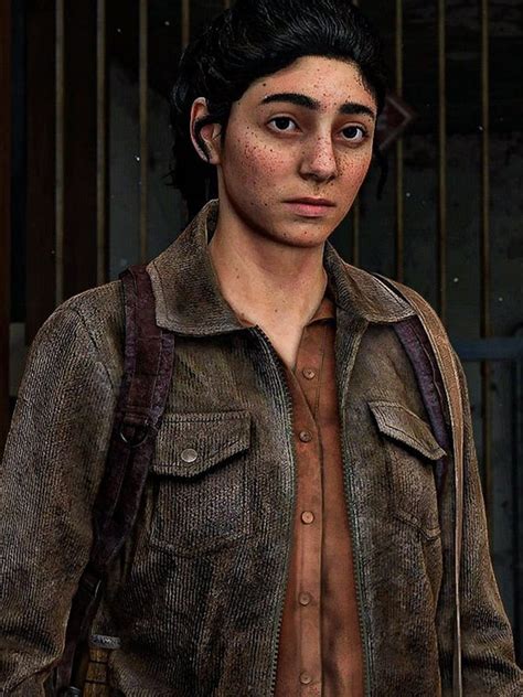 Dina The Last Of Us Part Ii 2020 Brown Jacket Just American Jackets