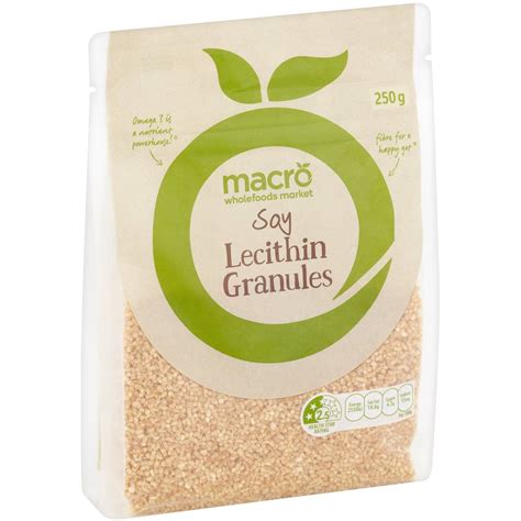 Macro Soy Lecithin Granules 250g | Woolworths