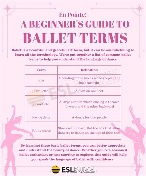 Ballet Terms Explained At Hilda Lefebre Blog