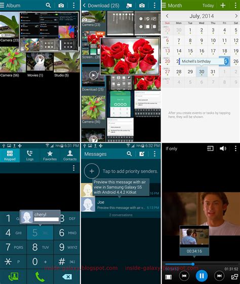 Inside Galaxy Samsung Galaxy S5 How To Enable And Use Air View In