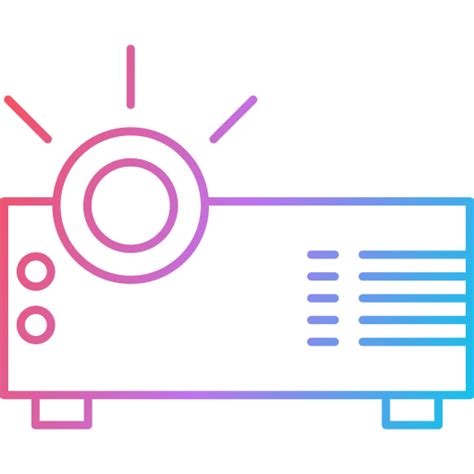 Projector Device Generic Gradient Icon