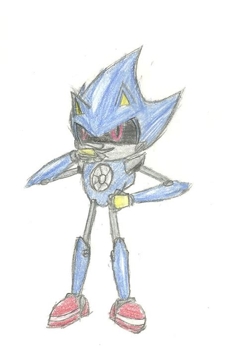 Hyper Metal Sonic By Cyberflames On Deviantart