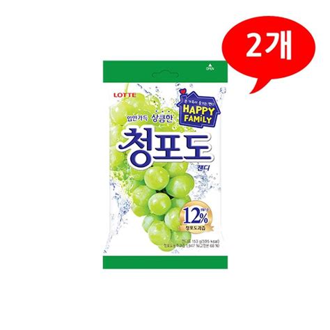 청포도 캔디 153gx2개 홈플러스 택배배송
