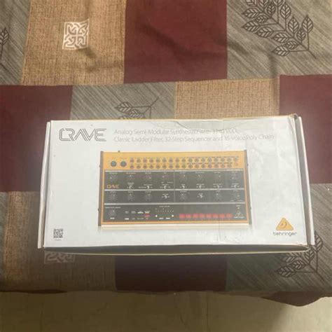 Buy Used Behringer Crave Analog SemiModular Synthesizer With 32Step