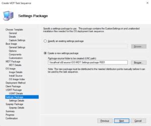 Create Mdt Task Sequence Configuration Manager Manishbangia